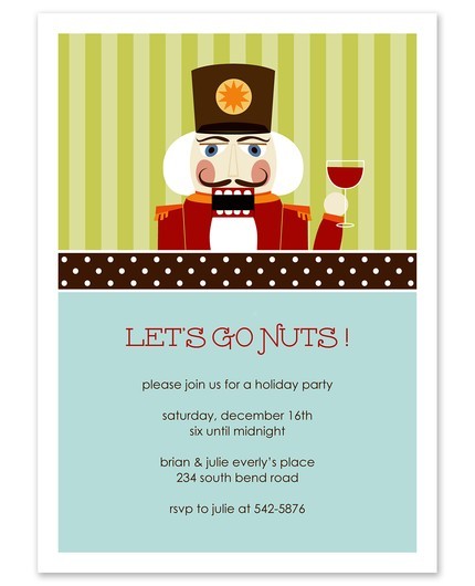 Mr. Nutcracker Invitation | Fine Stationery