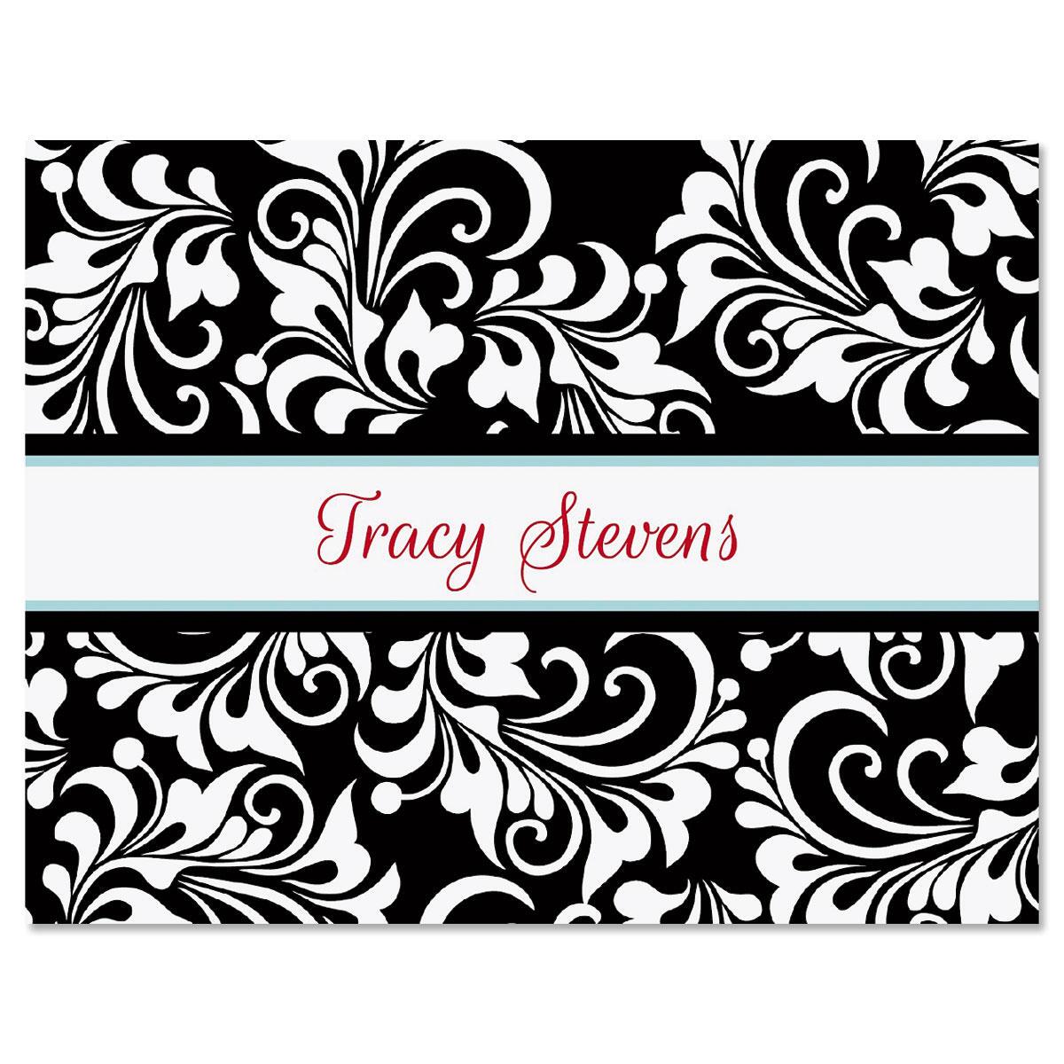 Opulent Personalized Note Cards | Fine Stationery