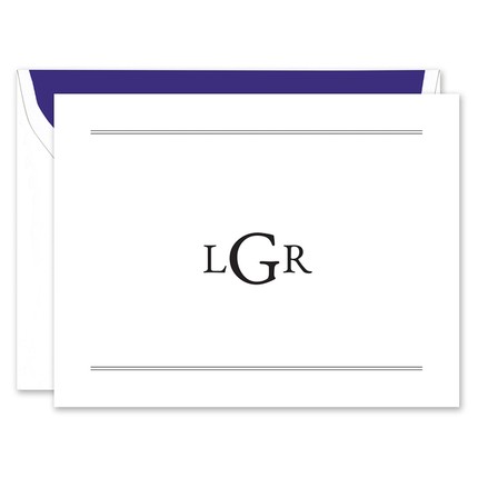 Preppy Note Card | Fine Stationery