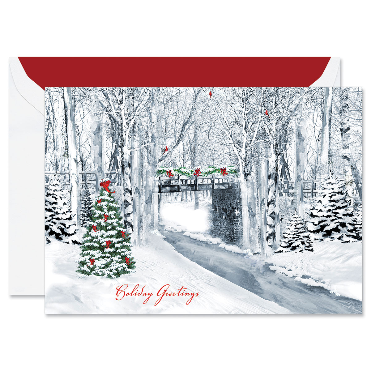 Snowy River Greeting Card | Fine Stationery