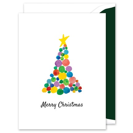 Rainbow Tree Greeting Card | Fine Stationery