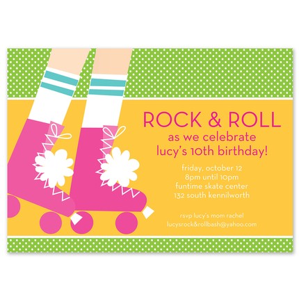 Ready to Roll Invitation | Fine Stationery