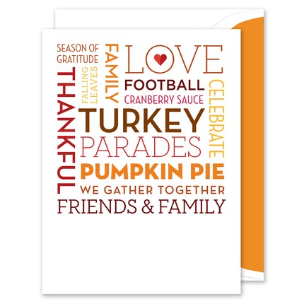 Turkey Greeting Card 129405 | Fine Stationery